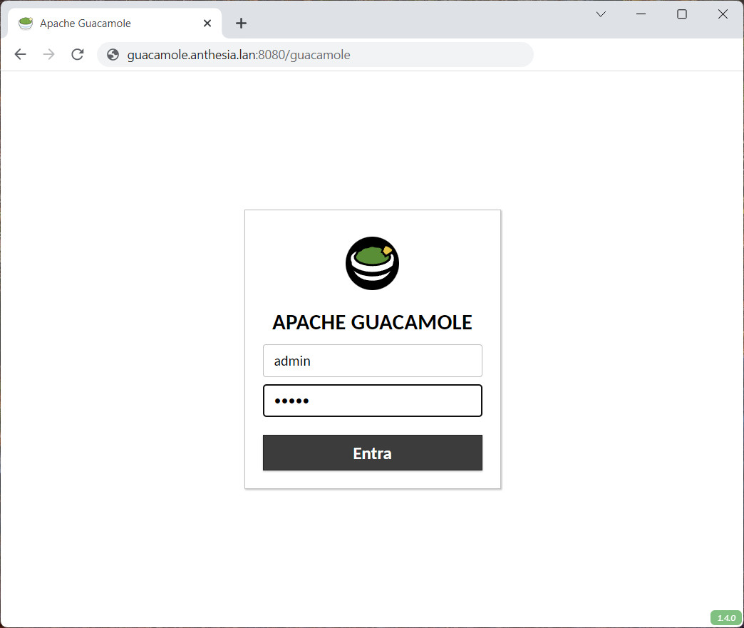 Apache Guacamole - Client - Anthesia.NET